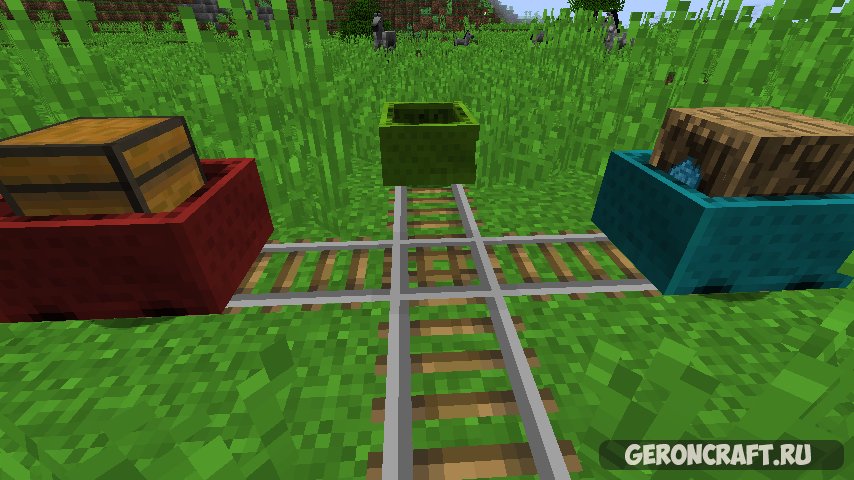 Charset Transport - Carts and Rails [1.12.2] / Моды на Майнкрафт ...
