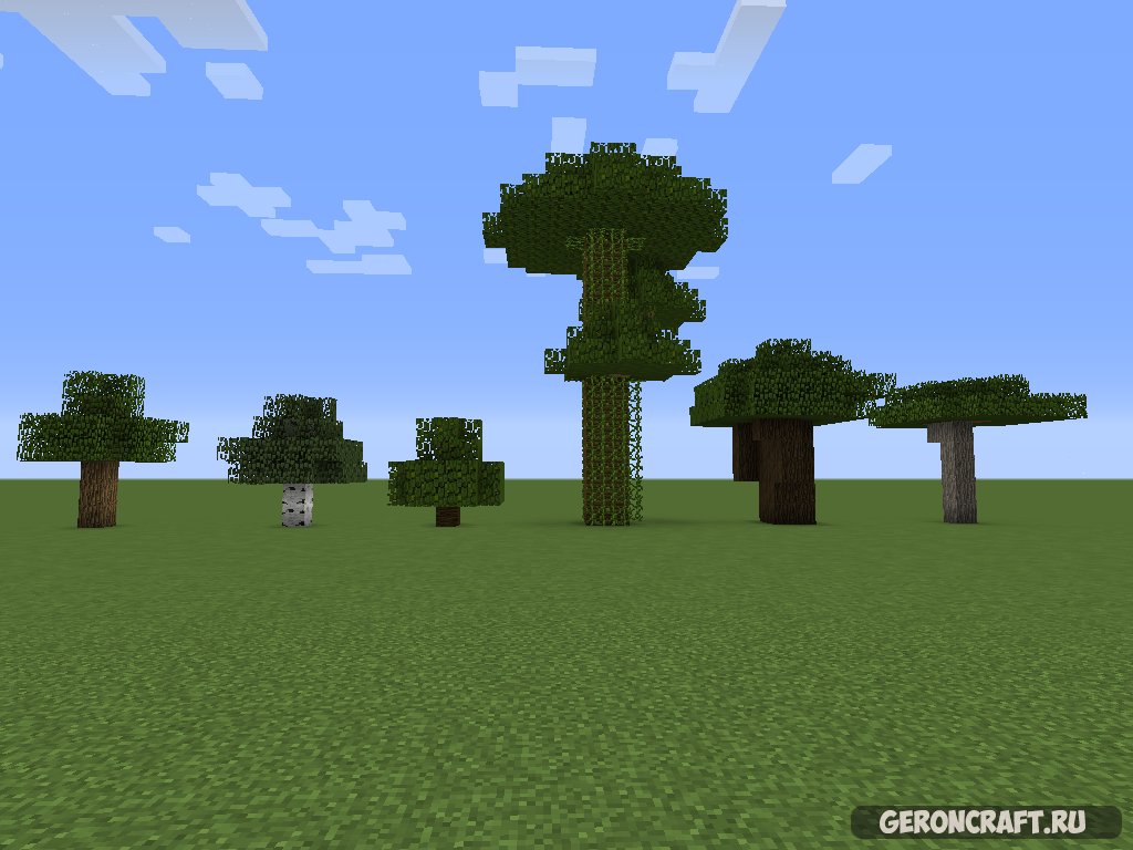 Chop Down Updated [1.12.2] [1.11.2] [1.10.2] / Моды на Майнкрафт ...