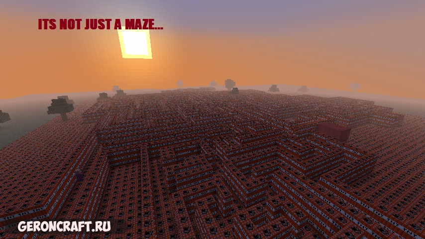 Infinite Maze [1.12.2] / Моды на Майнкрафт / Geroncraft