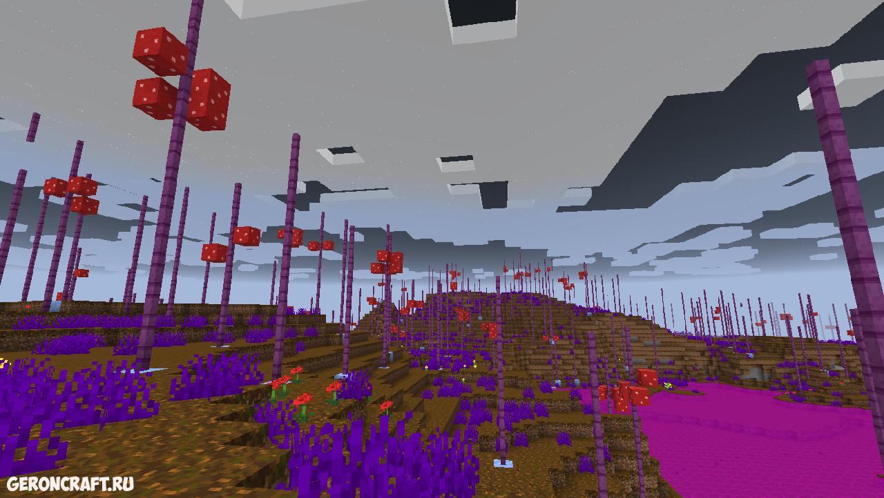 Extreme Biomes and Combat [1.14.4] / Моды на Майнкрафт / Geroncraft