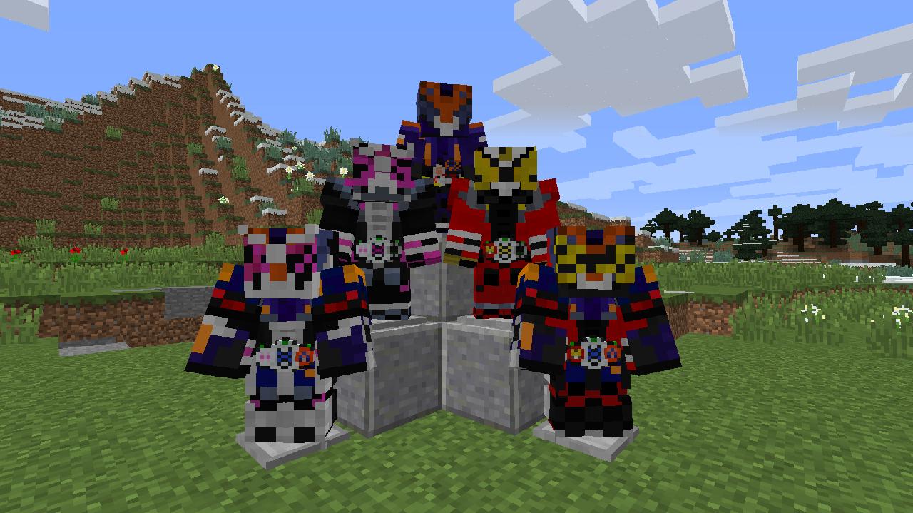 Kamen Rider Pixel Quest (KRPQ) [1.12.2] / Моды на Майнкрафт / Geroncraft