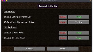 MidnightLib [26.1.2] [1.21.11] / Моды на Майнкрафт / Geroncraft