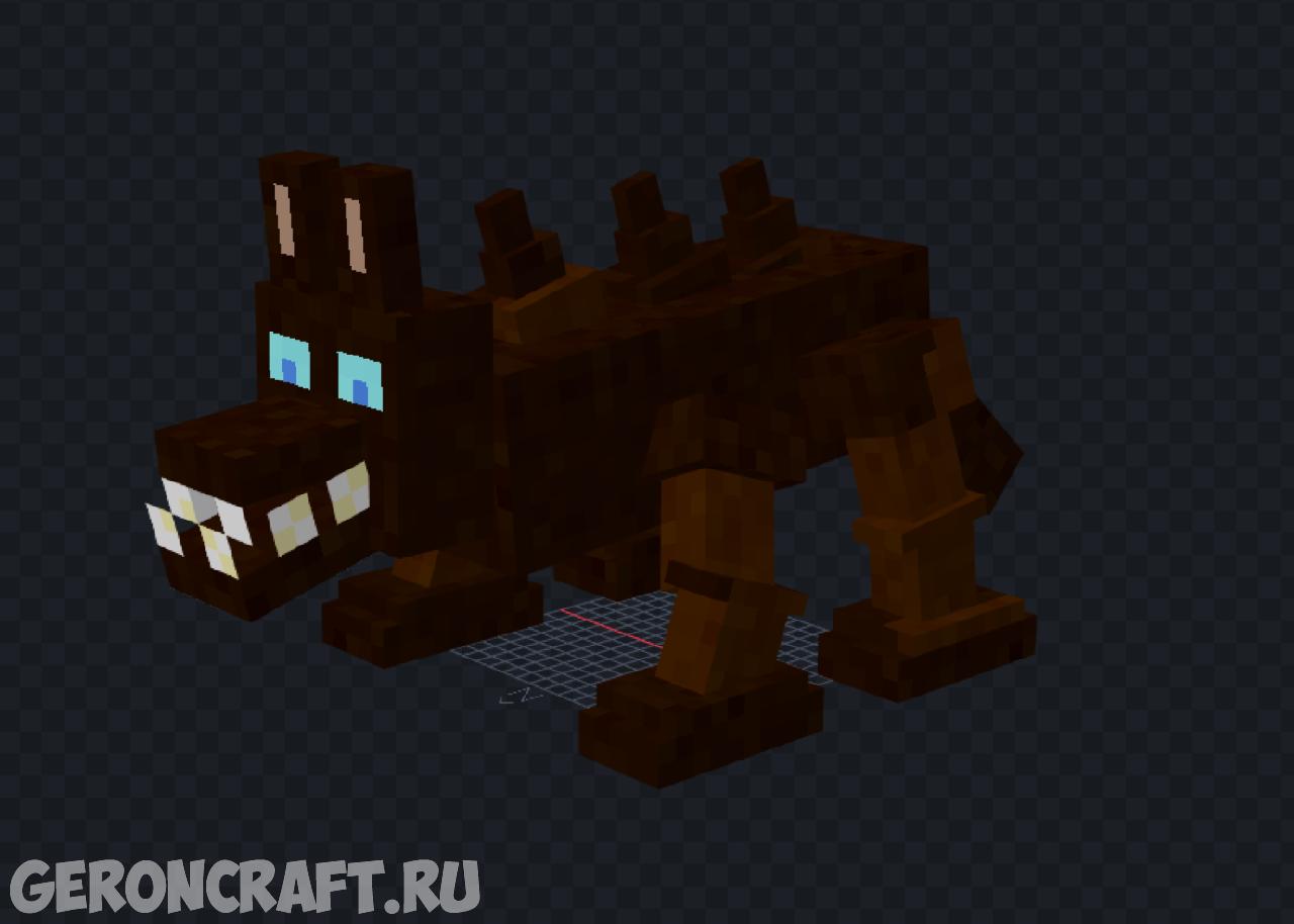 Mutant Wolf [1.18.2] [1.16.5] / Моды на Майнкрафт / Geroncraft