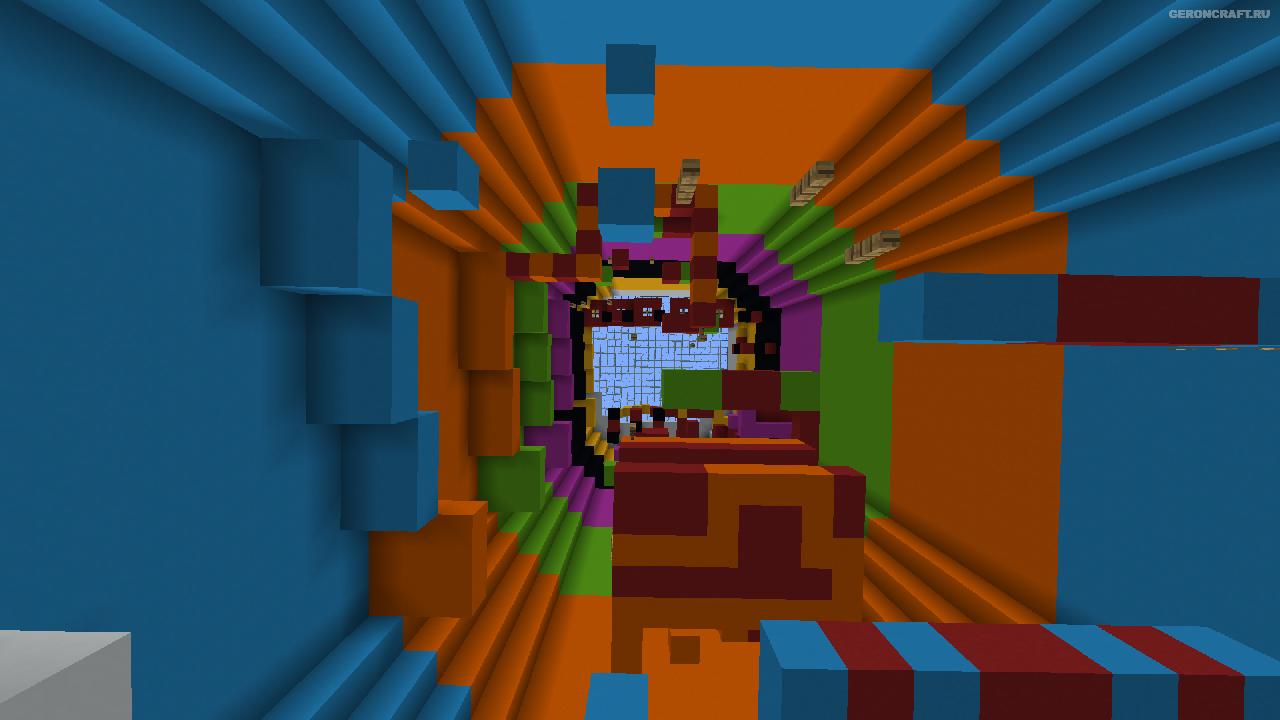 Tower Of Hell [1.16.5] / Карты для Майнкрафт / Geroncraft