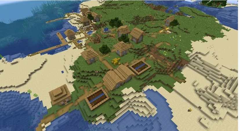 Храмовая Деревня [1.18.2] / Сиды / Geroncraft