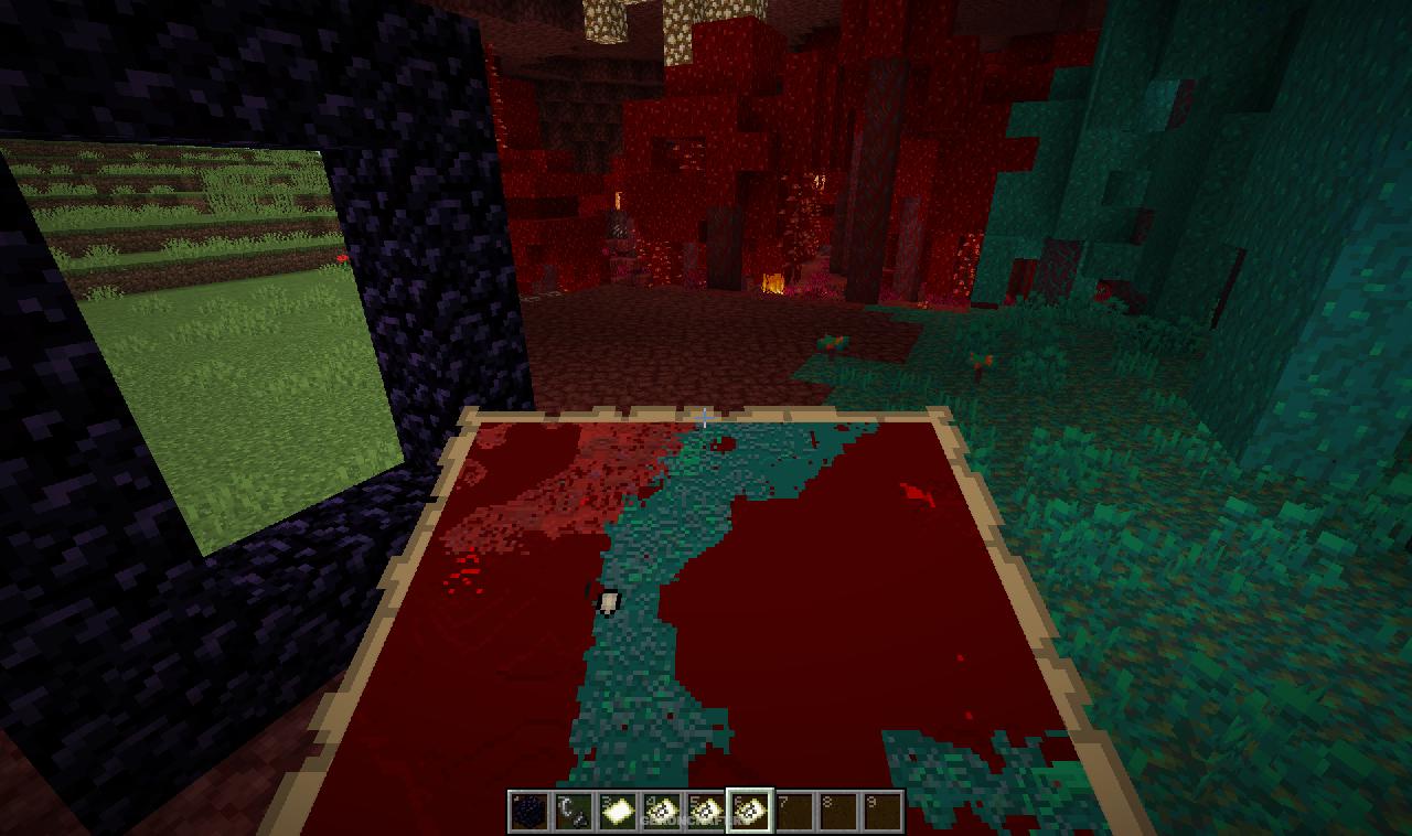 Better Nether Map [1.21.10] [1.19.4] [1.18.2] [1.17.1] [1.16.5] / Моды ...