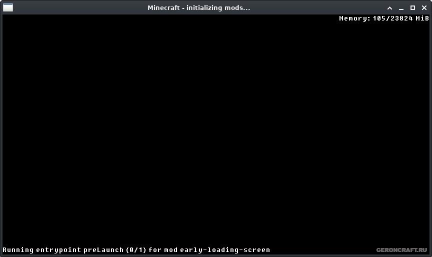 Early Loading Screen [1.21.3] [1.20.6] [1.19.4] / Моды на Майнкрафт ...