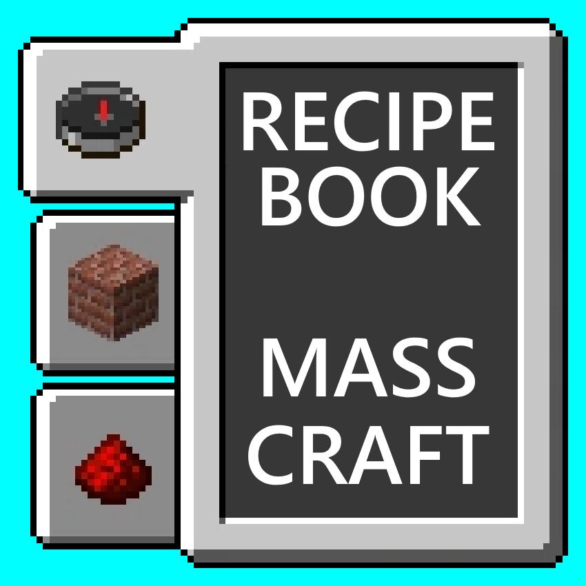Recipe Book Mass Craft [1.20.1] [1.19.4] / Моды на Майнкрафт / Geroncraft