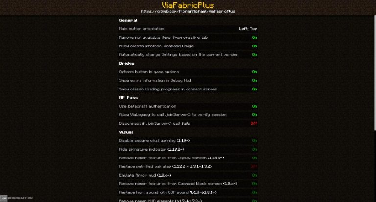 ViaFabric [1.21.11] [1.20.6] [1.19.4] [1.18.2] [1.17.1] [1.16.5] [1.15.2] [1.14.4] / Лучшие Моды ...