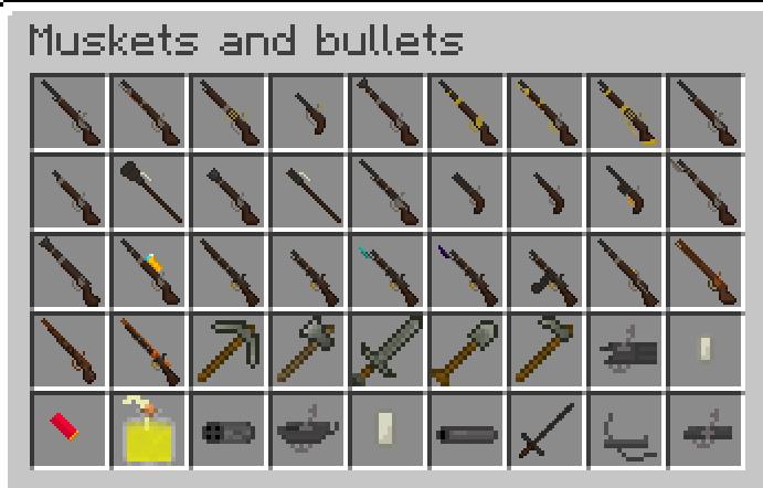 Johannes's Renaissance Musket Rebirth [1.21.8] [1.20.1] [1.16.5] / Моды ...