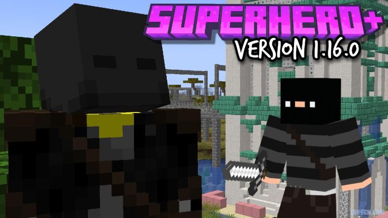 Superhero Plus [1.20.1] / Моды на Майнкрафт 1.20.1 / Geroncraft