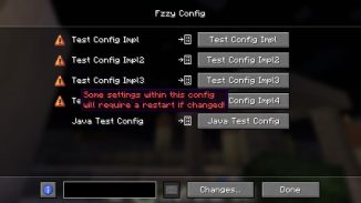 Fzzy Config [26.1.2] [1.21.11] [1.20.6] / Моды на Майнкрафт / Geroncraft